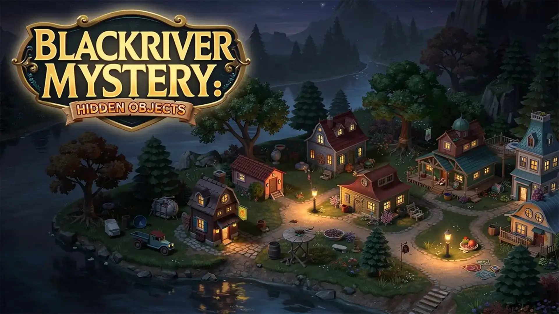 Play Blackriver Mystery: Hidden Objects Free Online