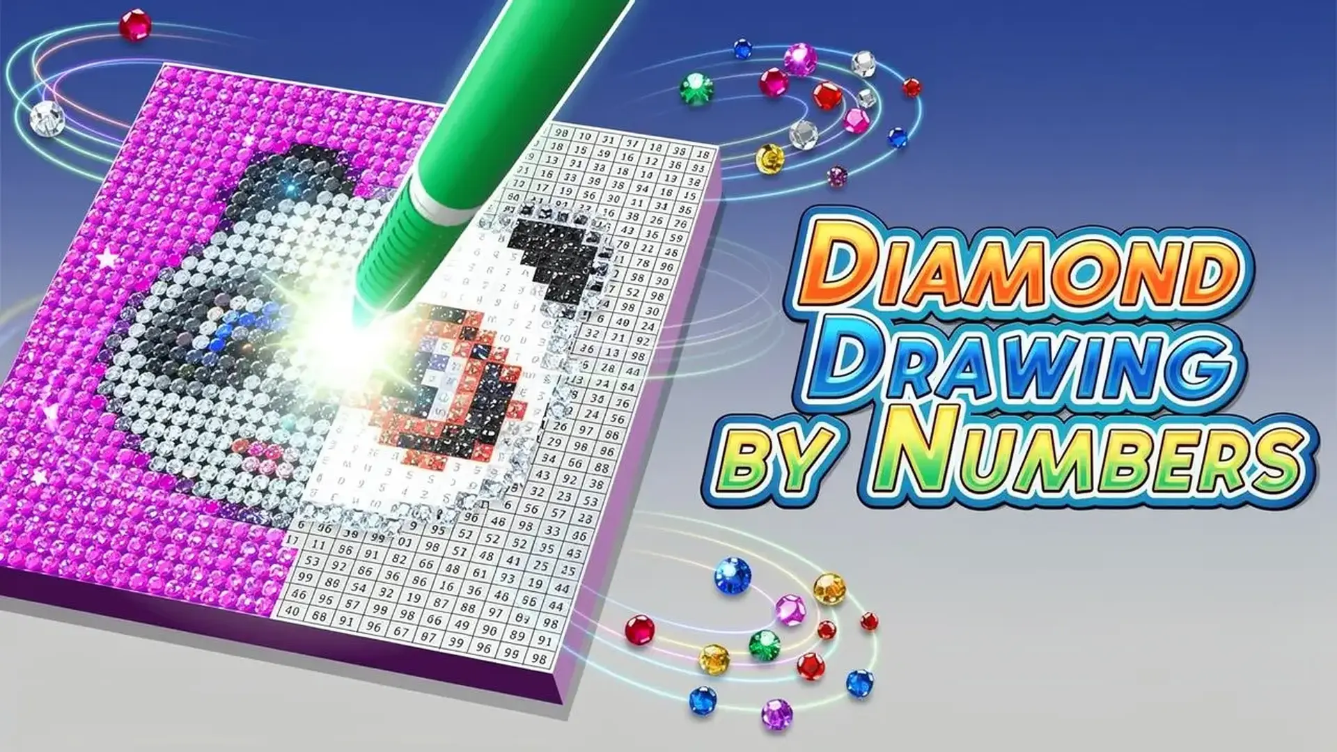 Diamond Drawing by Numbers – Play Free Online!